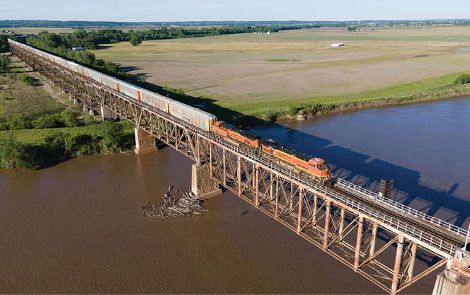 BNSF Timeline: Growing Together with Our Customers