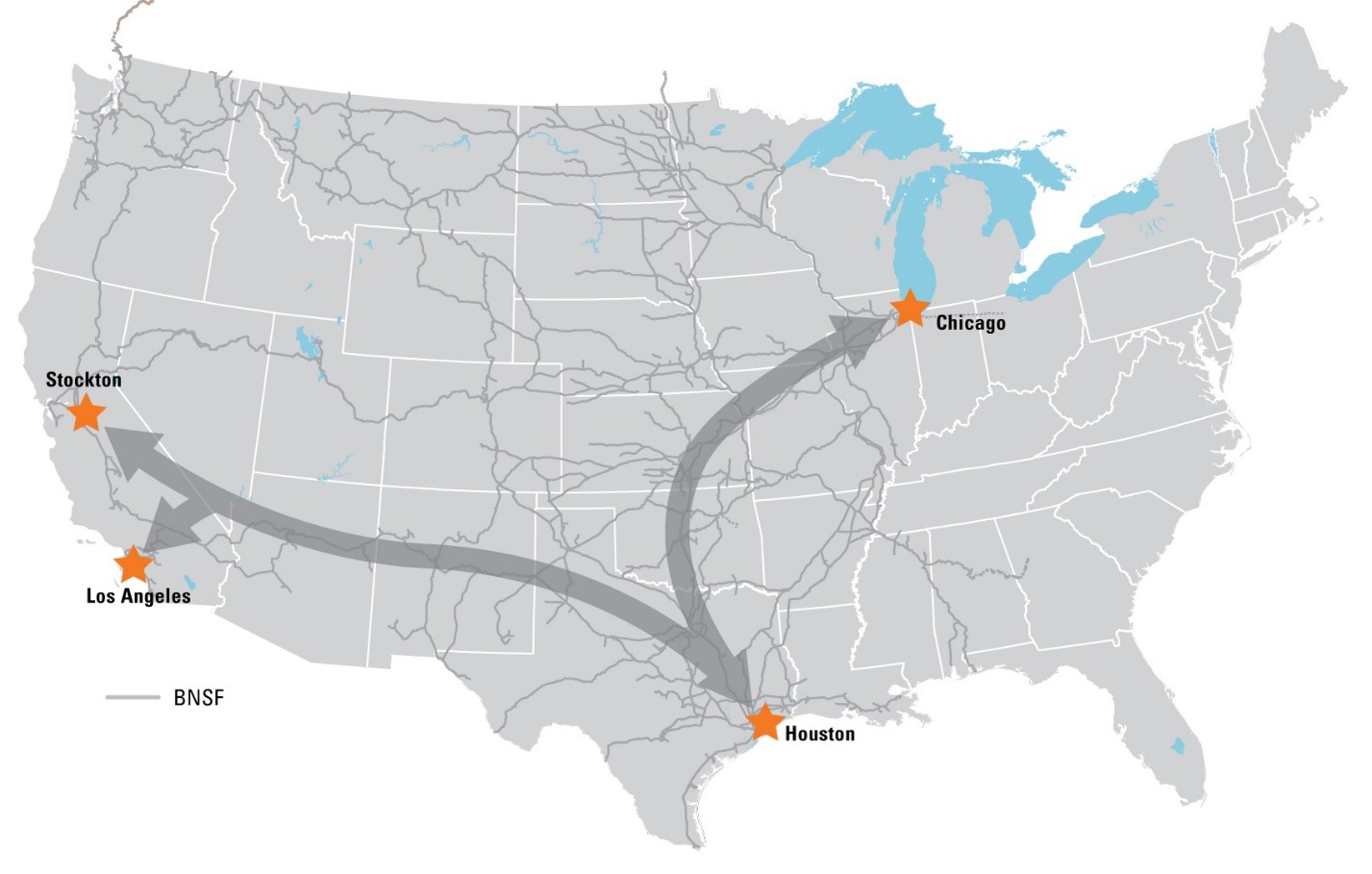 BNSF Railway Expands Direct Intermodal Service Between Houston and ...